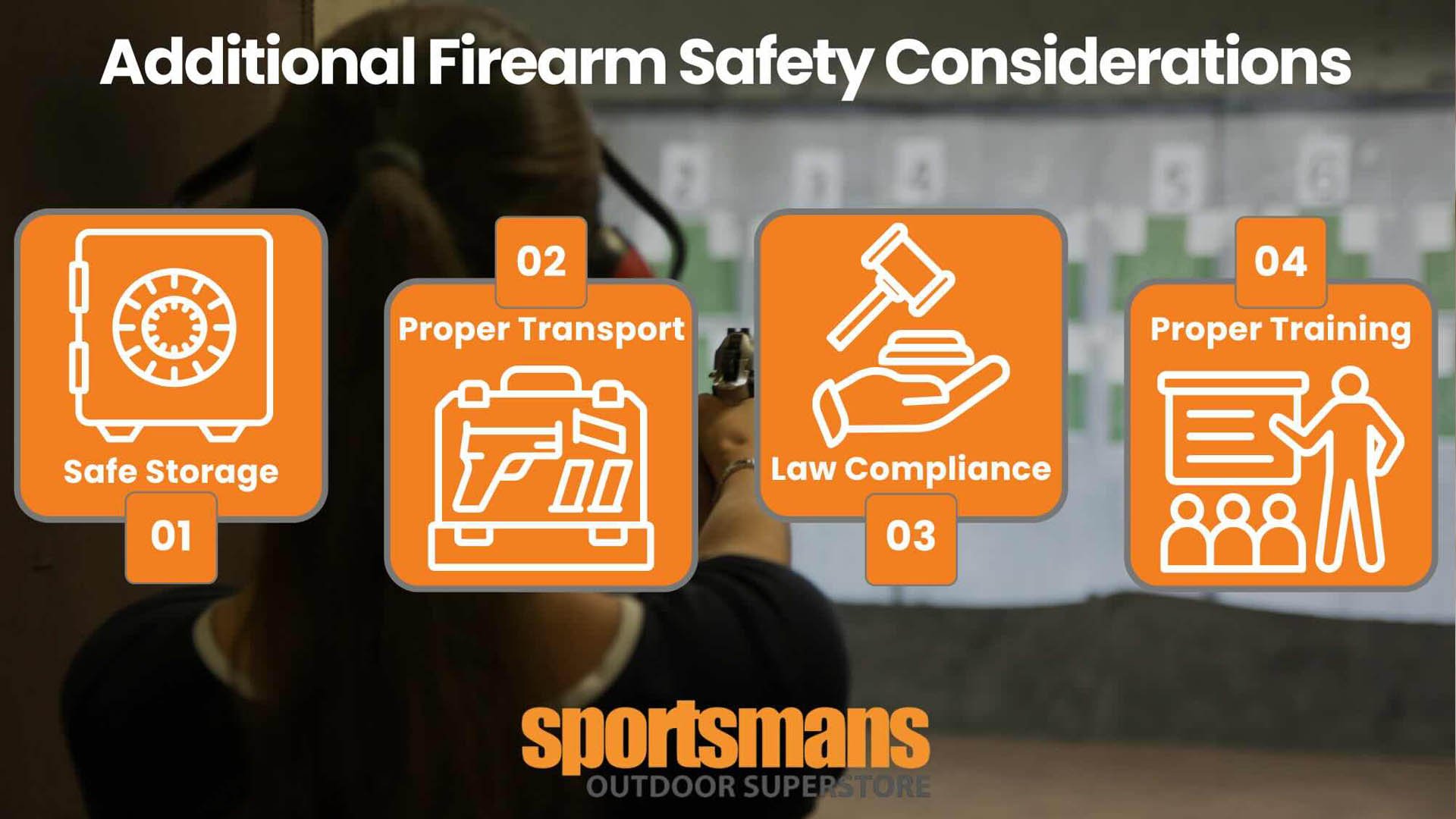 The 4 Rules of Firearm Safety | Gun Safety Rules | Sportsman's